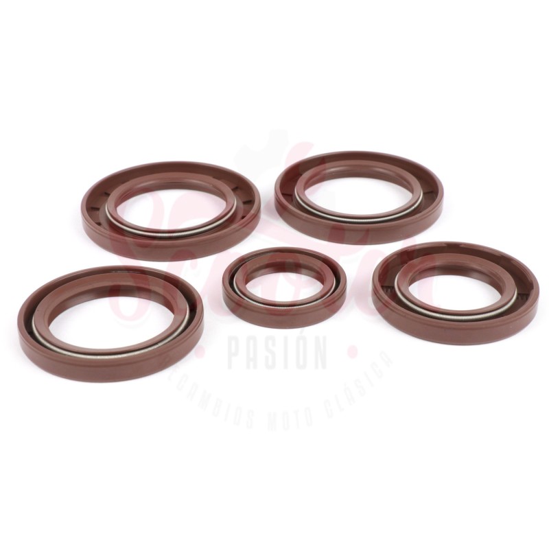 Retenes Viton BGM PRO motor Lambretta LI (serie 2-3), LI Special, SX ...