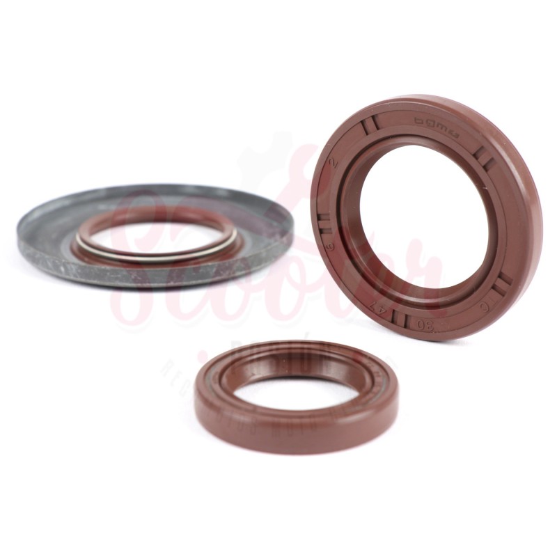 Retenes Viton BGM PRO motor Vespa PX Disco, IRIS, T5, TX, Cosa