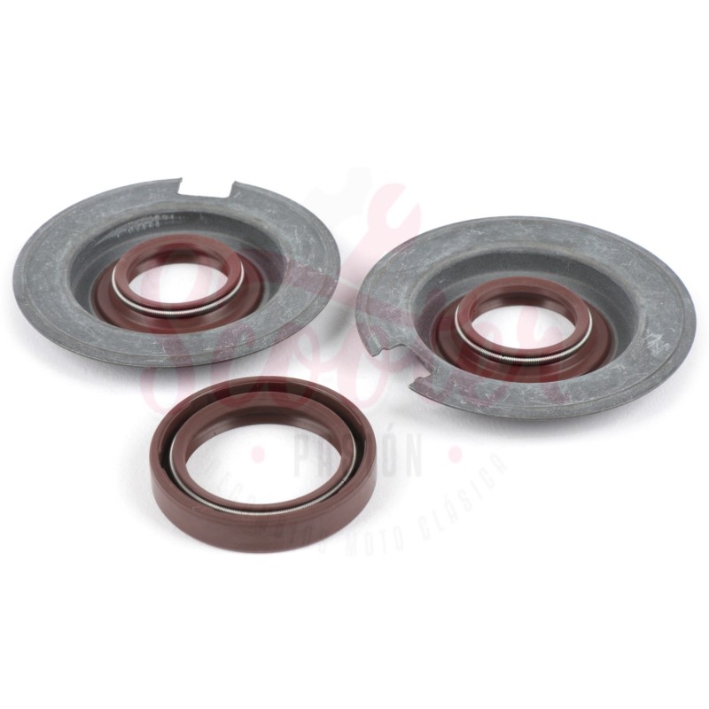 Retenes Viton BGM PRO motor Vespa 125N de 3 velocidades