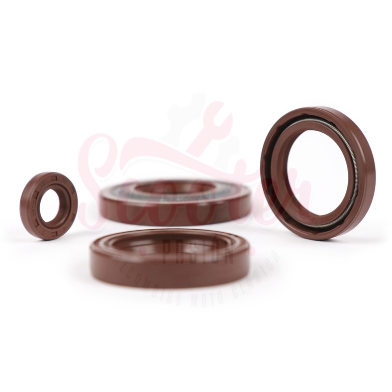 Retenes Viton BGM PRO motor Vespa FL 75/125