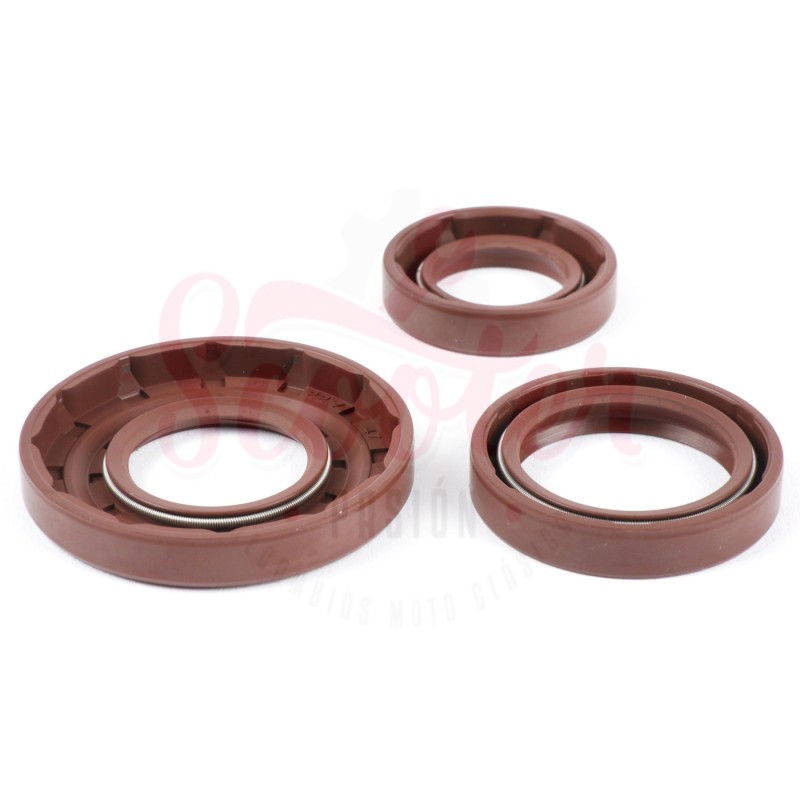 Retenes Viton BGM PRO motor Vespa 50/75, Super, SL, Primavera, PKS, Junior